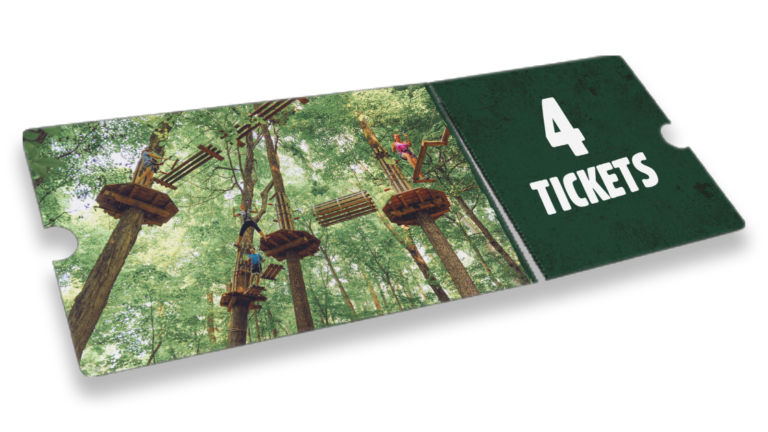 Go Ape Ticket Packages | Treetop Adventure Course Ticket Pack