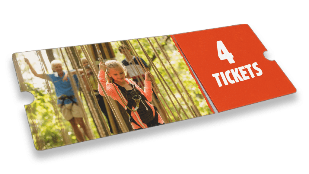 Go Ape Ticket Packages | Treetop Adventure Course Ticket Pack
