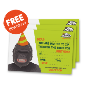 Adventure Park Birthday Party Packages | Outdoor Birthday