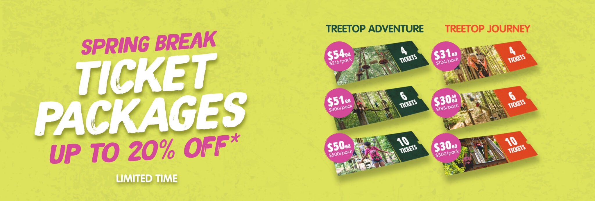 Go Ape | Zipline & Treetop Adventures | Ticket Packages