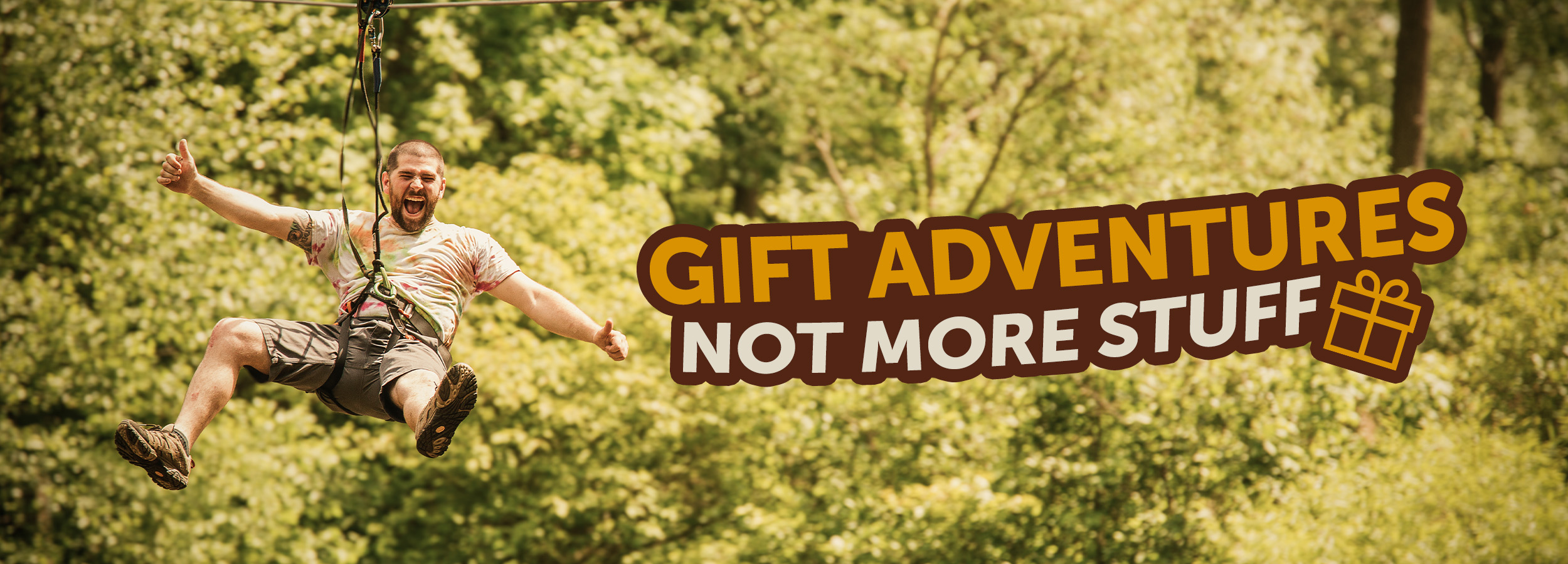 Gift Ideas | Outdoor Adventures & Zipline Experiences